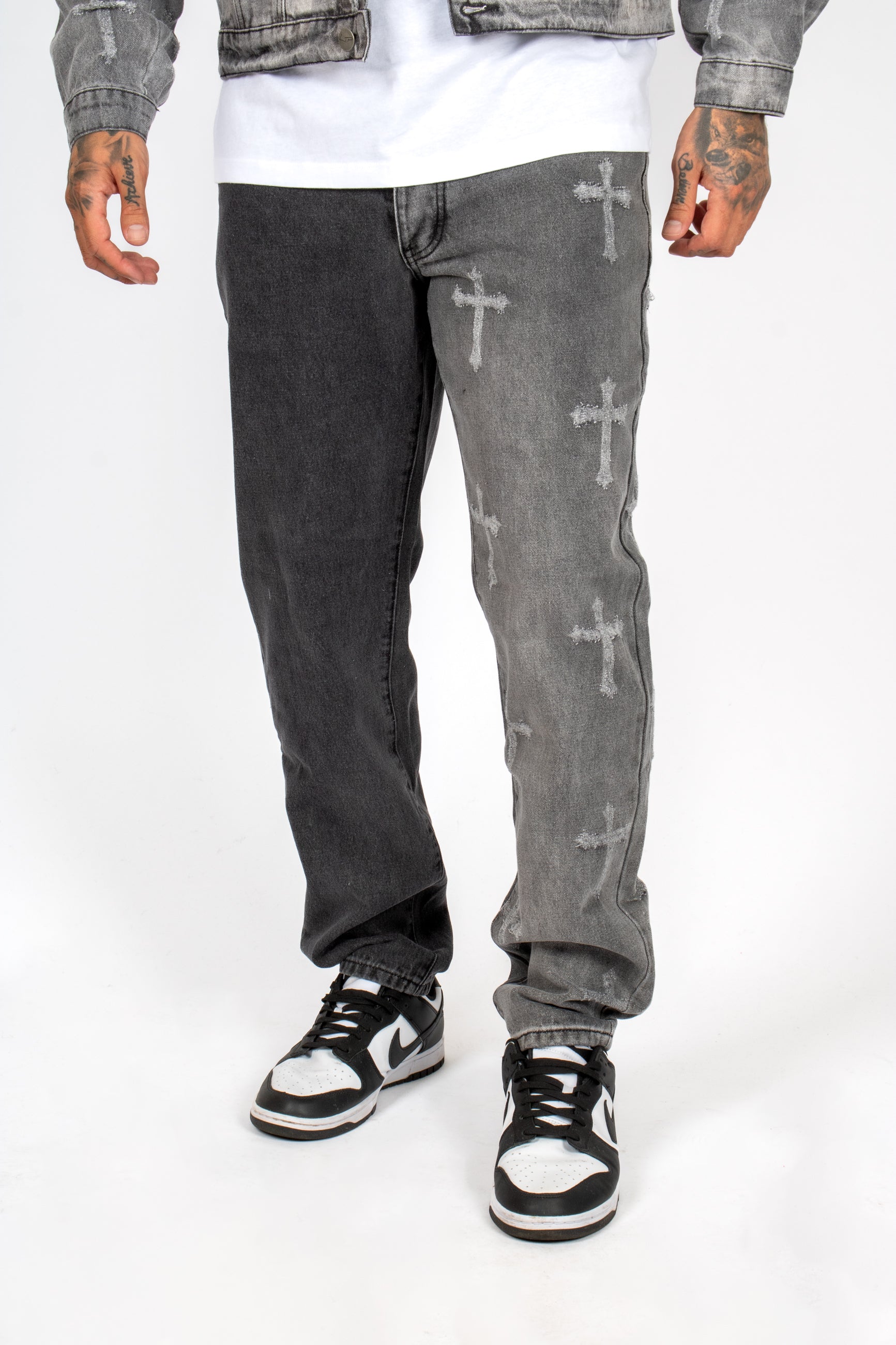 Two tone jeans mens store